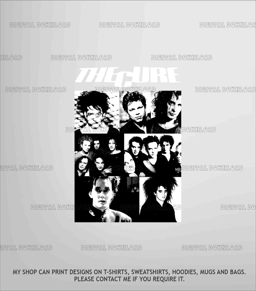 The Cure, the Cure Svg, Simon Gallup Svg, Cricut, the Cure Png, the ...