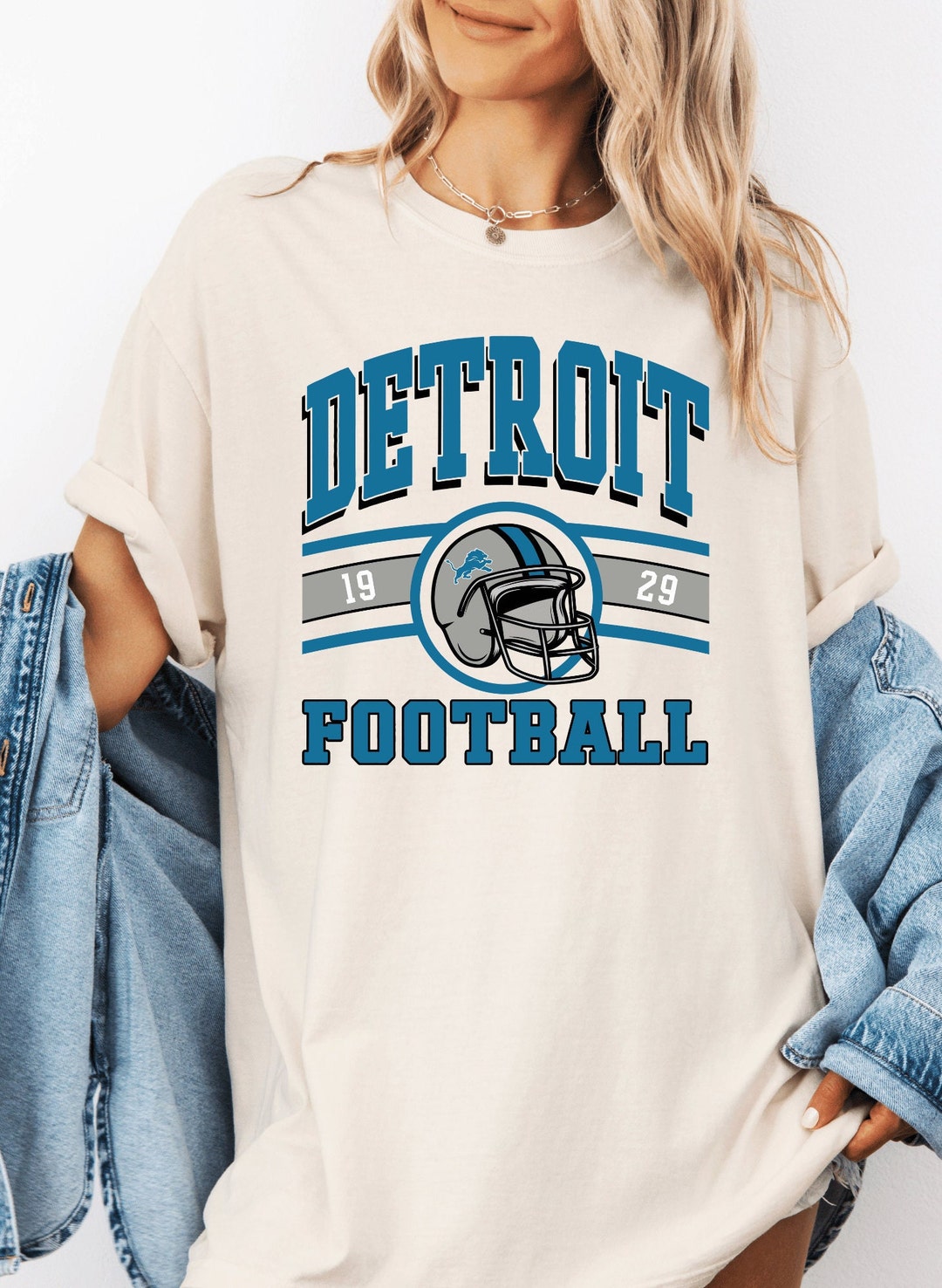 Detroit Football Shirt, Detroit College Football Sweatshirt, Retro ...