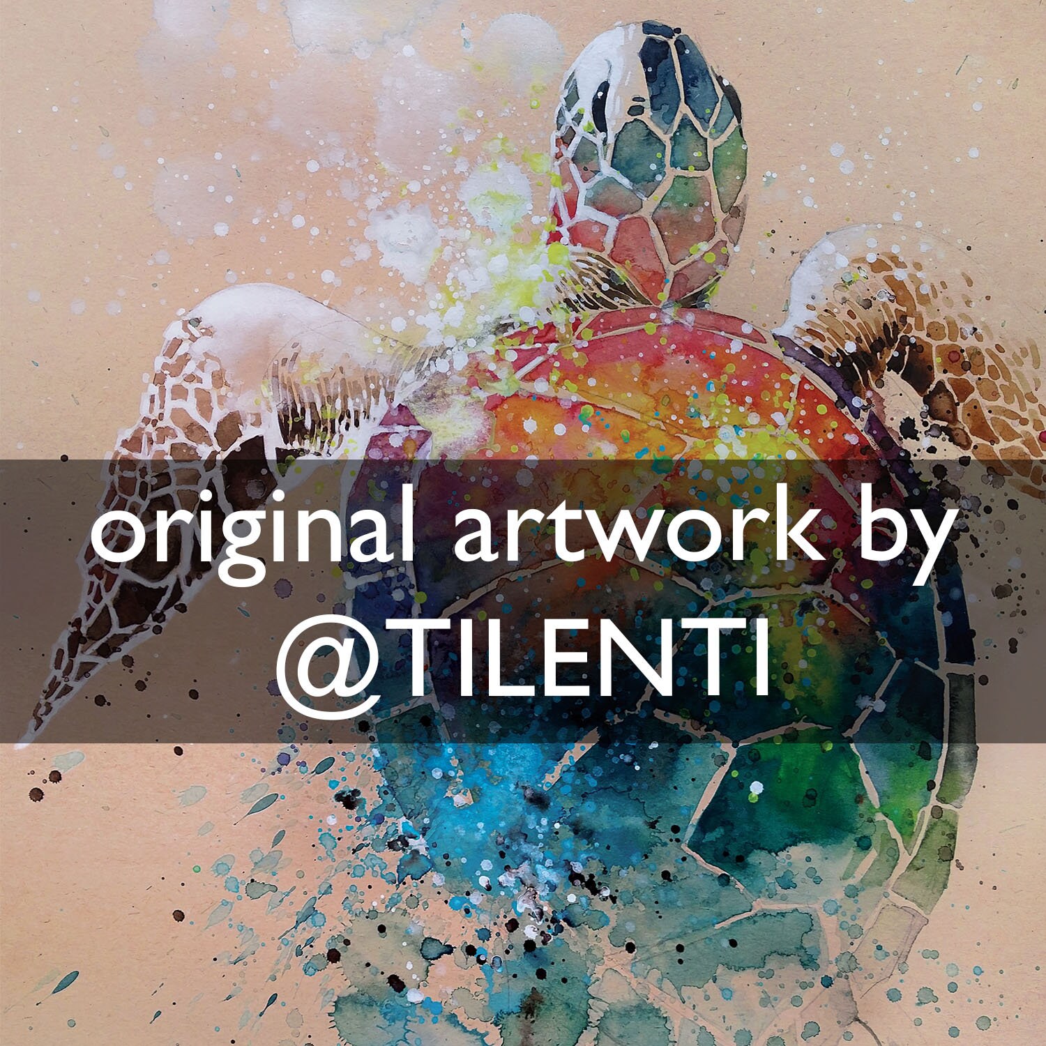 Face Mask | Custom-make With Turtle Print - Etsy