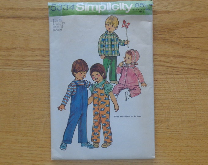 Simplicity 8071 18" Doll Clothes Pattern. Dresses and Coats. Rare ...