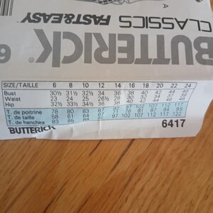 Rare Vintage Butterick 6417 Vest Pattern. Sizes XS-M. - Etsy