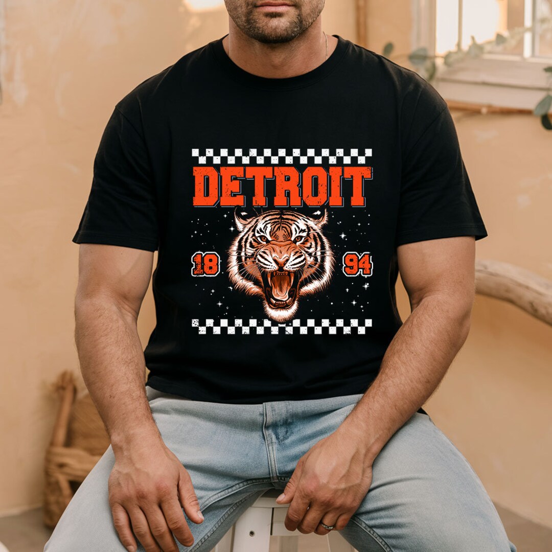 Classic EST 1894 Detroit Baseball T-shirt, EST 1894 Mascot Detroit ...