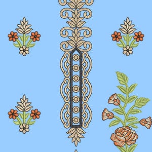 Beautiful Embroidery Neck Designs 10 Designs - Etsy