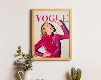 RETRO MAGAZINE Poster Printable, Aesthetic Poster, Magazine Poster ...