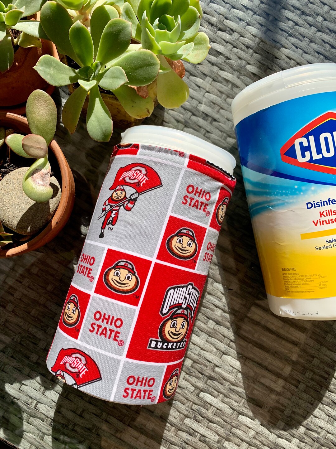 Decor for Cleaning Supplies Football Clorox Wipes Cozy Wipes Cover ...