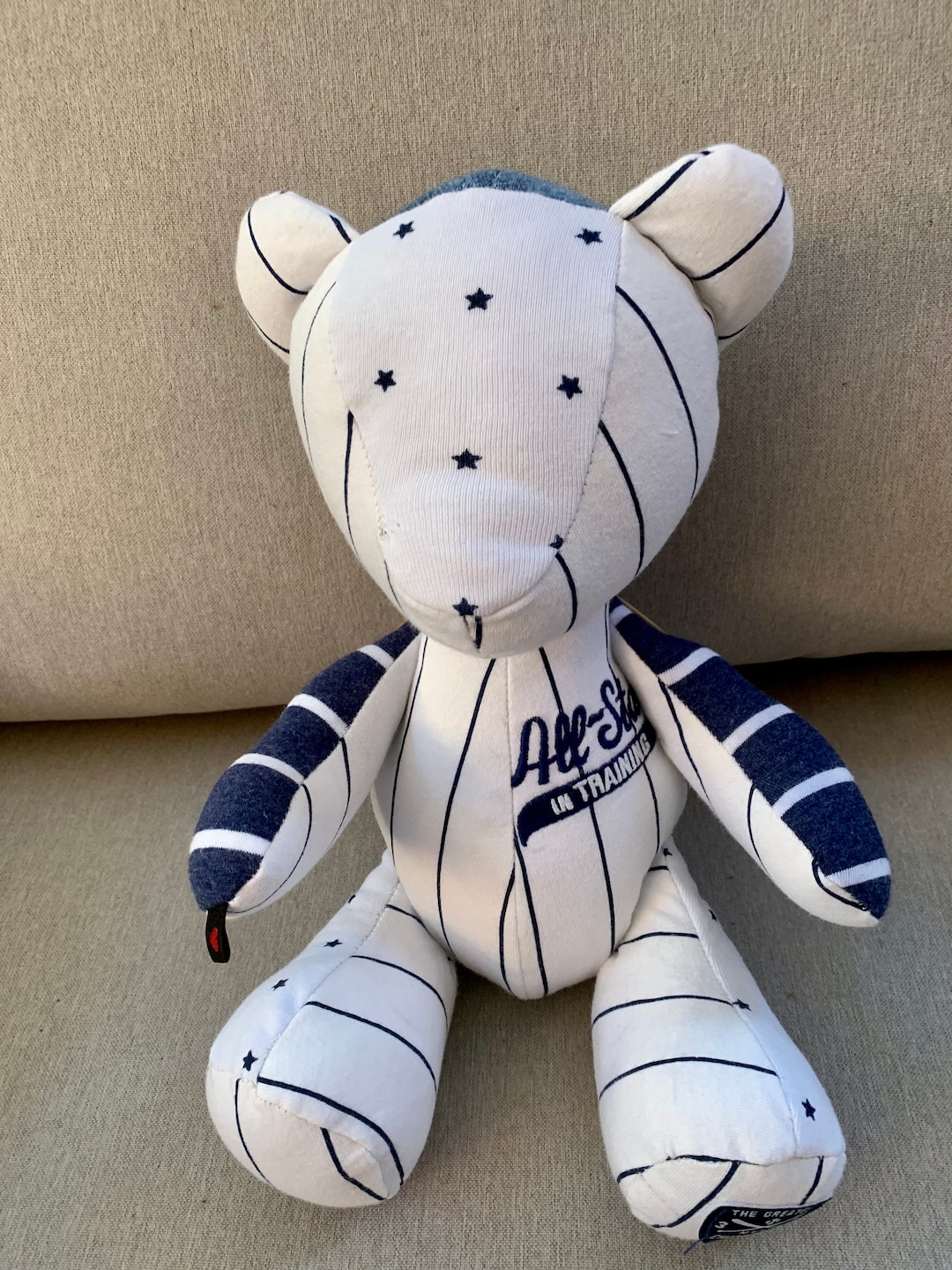 Easter Memory Bear Stuffed Animal Memory Bear Make a Bear Your Baby's ...