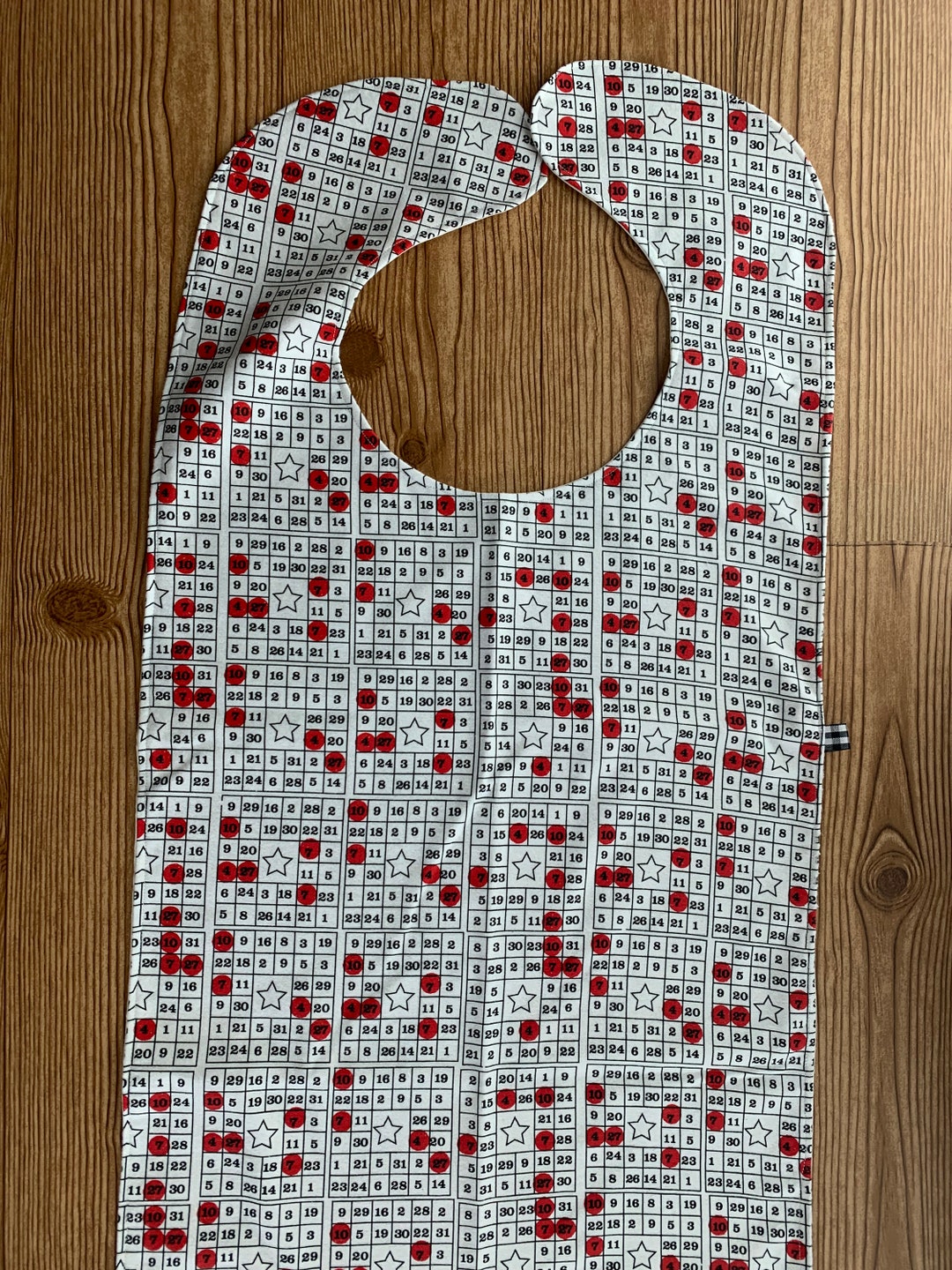 Adult Bib - Long Senior Bib - Reversible Bib - Longer Length Adult Bib ...