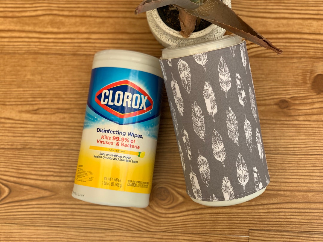 Feathers Clorox Lysol Wipes Disinfecting Wipes Cover Organization ...