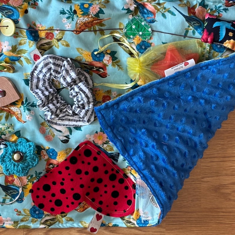 Fidget Blanket - Etsy