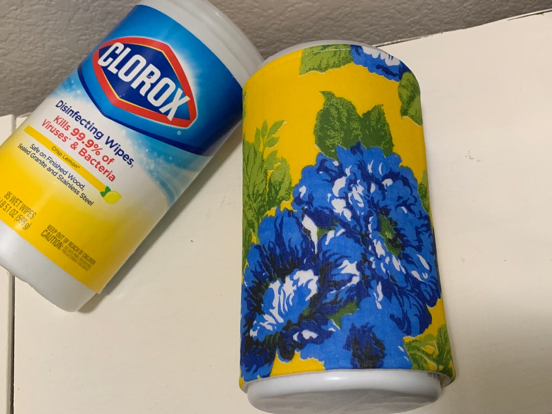 Decor for Cleaning Supplies Flowers Clorox Wipes Cozy Wipes Cover ...