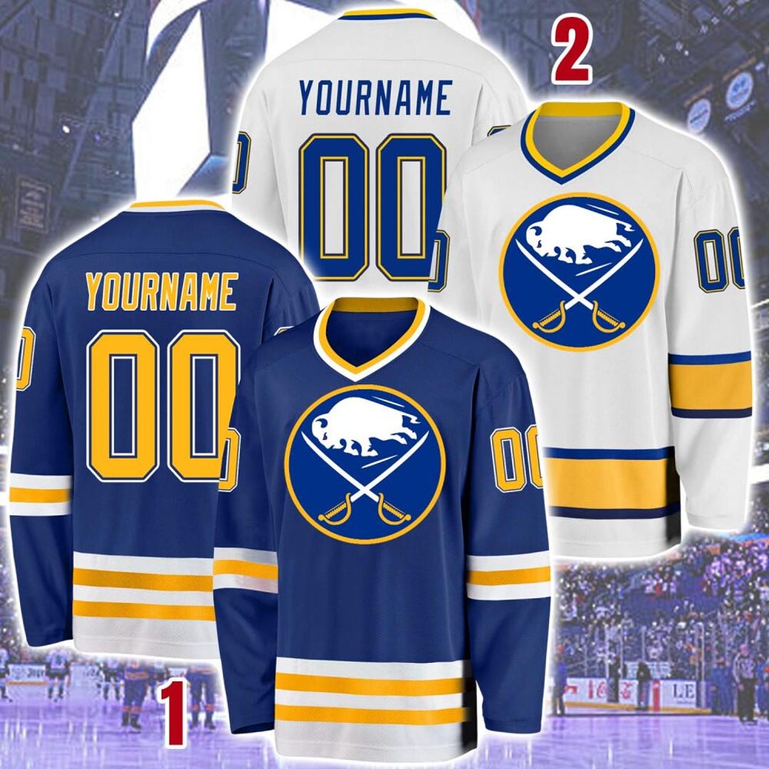 Buffalo Sabres Ice Hockey Team Jersey, Customized Buffalo Sabres Hockey ...
