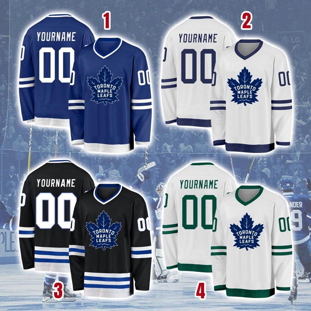 Toronto Maple Leafs Hockey Team Jersey, Customized Toronto Maple Leafs Hockey Jersey, Ice Hockey ...