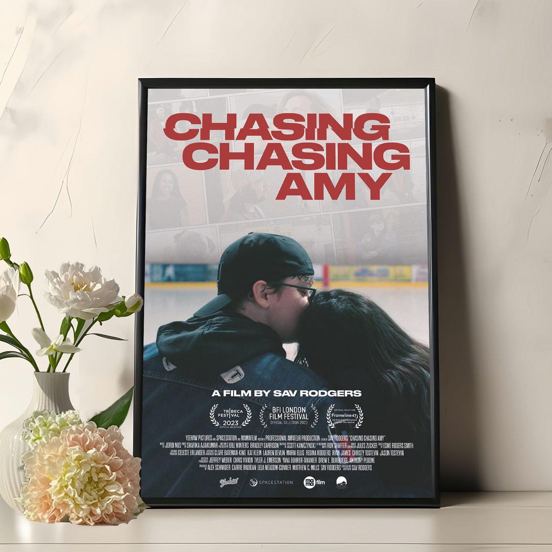 Chasing Chasing Amy Movie Poster Rome Decor Movie Gift Wall Art Canvas ...