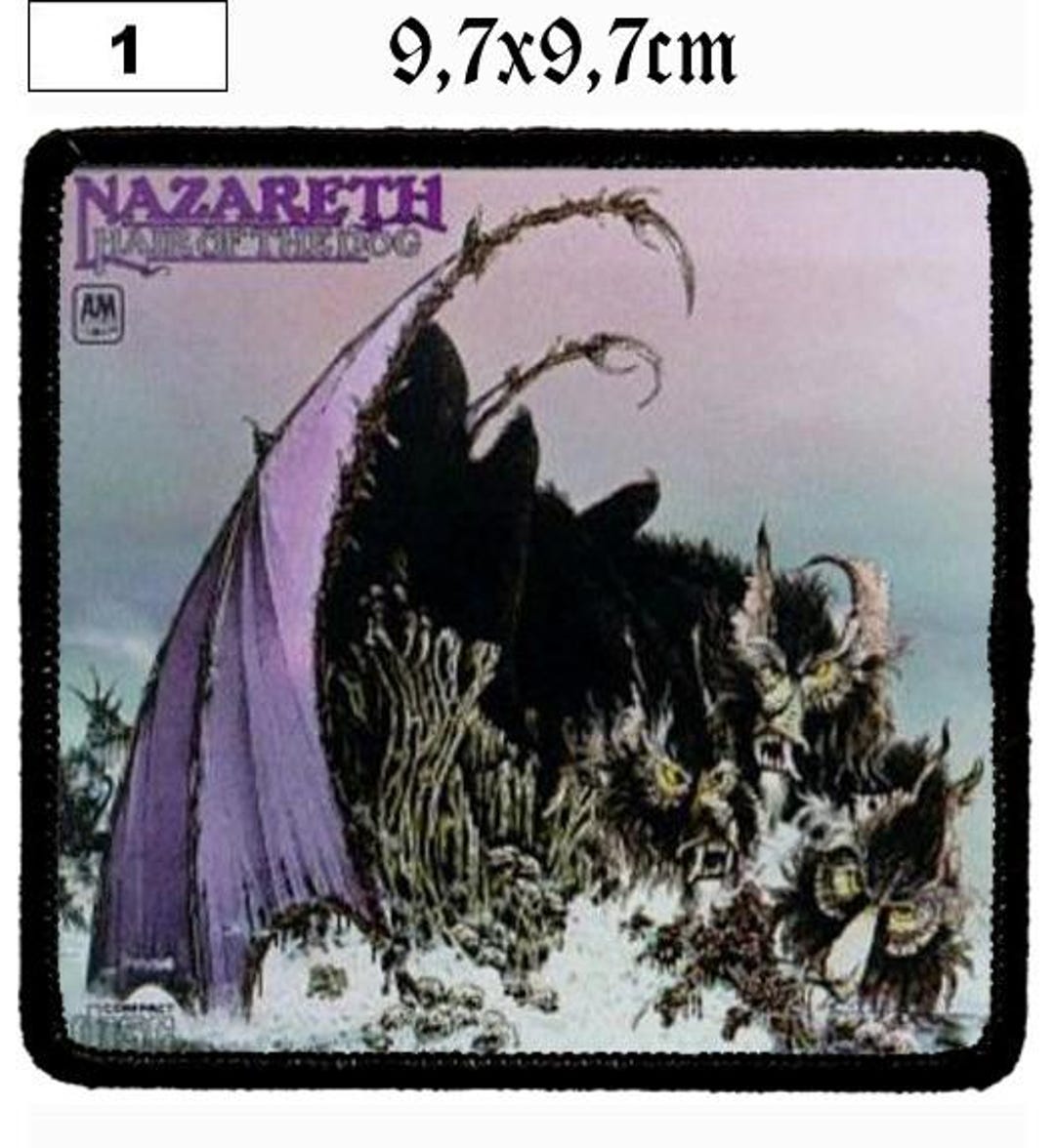 Nazareth Hair of the Dog 01 Sublimated Patch Badge Applique Iron On - Etsy