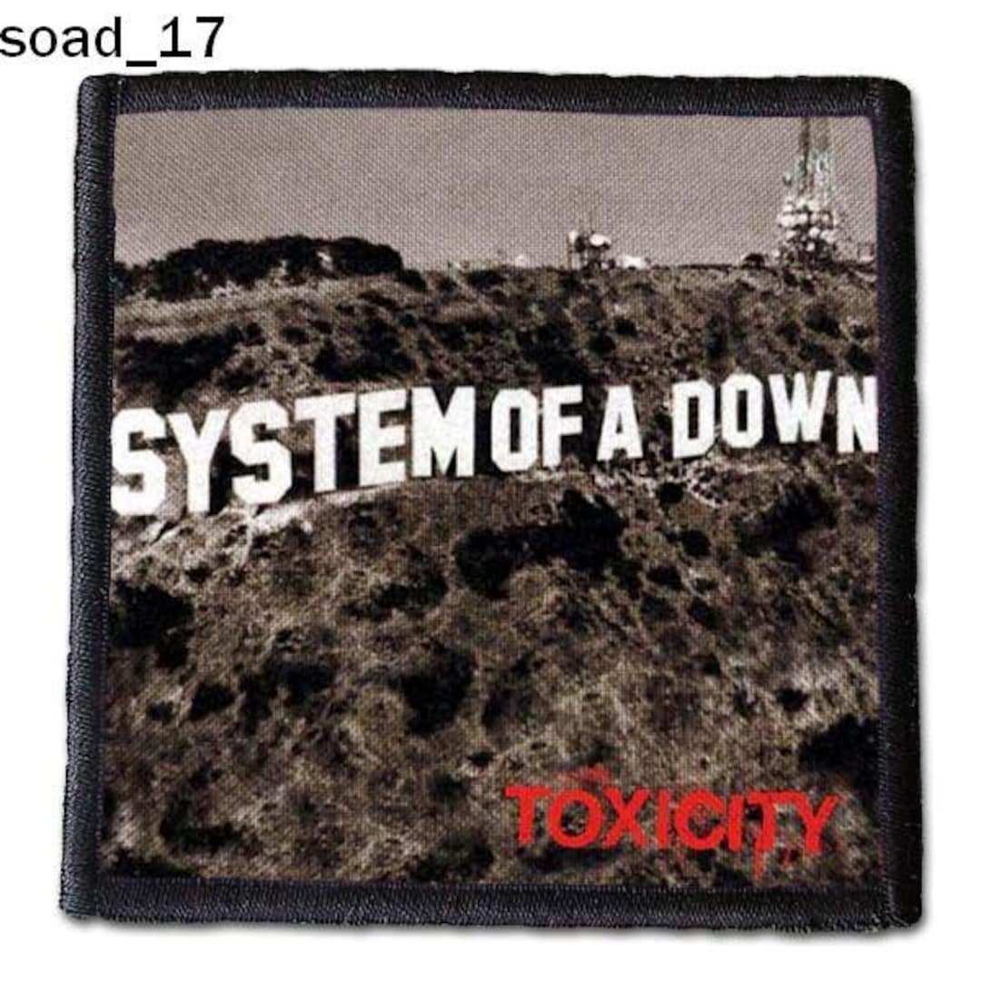 Soad 17 Sublimated Patch Badge Applique Iron On - Etsy