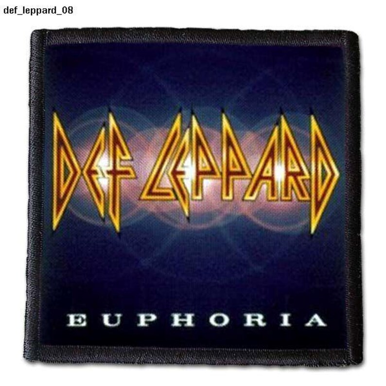 Def Leppard 09 Sublimated Patch Badge Applique Iron On - Etsy