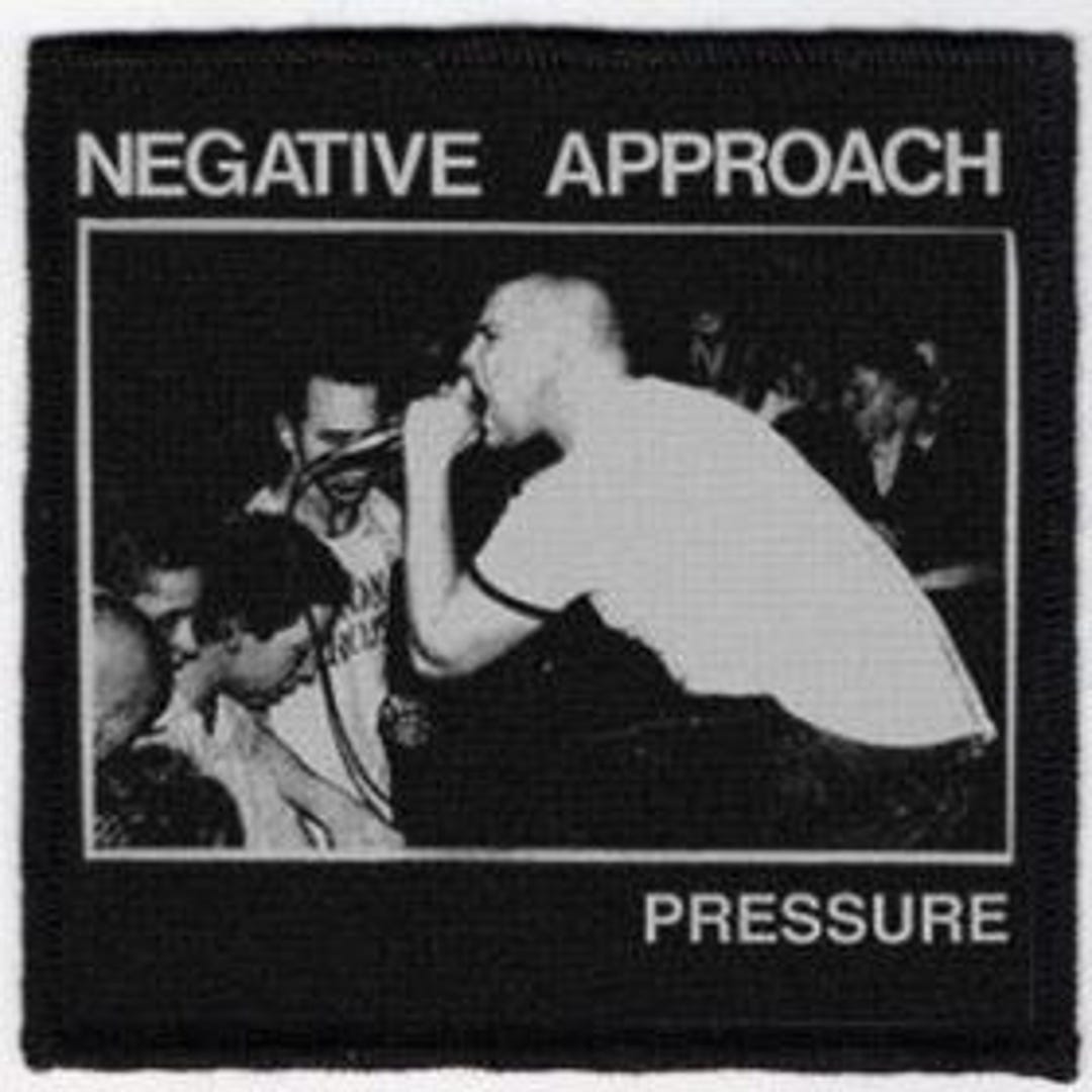 Negative Approach P Sublimated Patch Badge Applique Iron On - Etsy