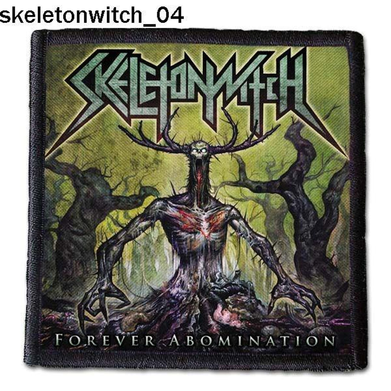 Skeletonwitch 04 Sublimated Patch Badge Applique Iron On - Etsy