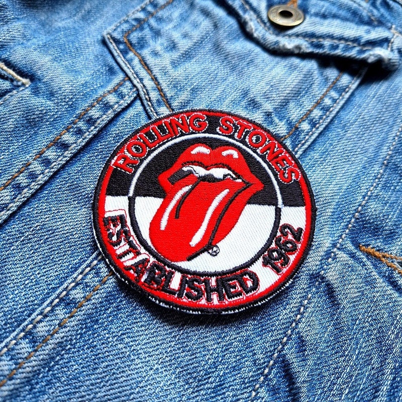 Rolling Stones Patch - Etsy