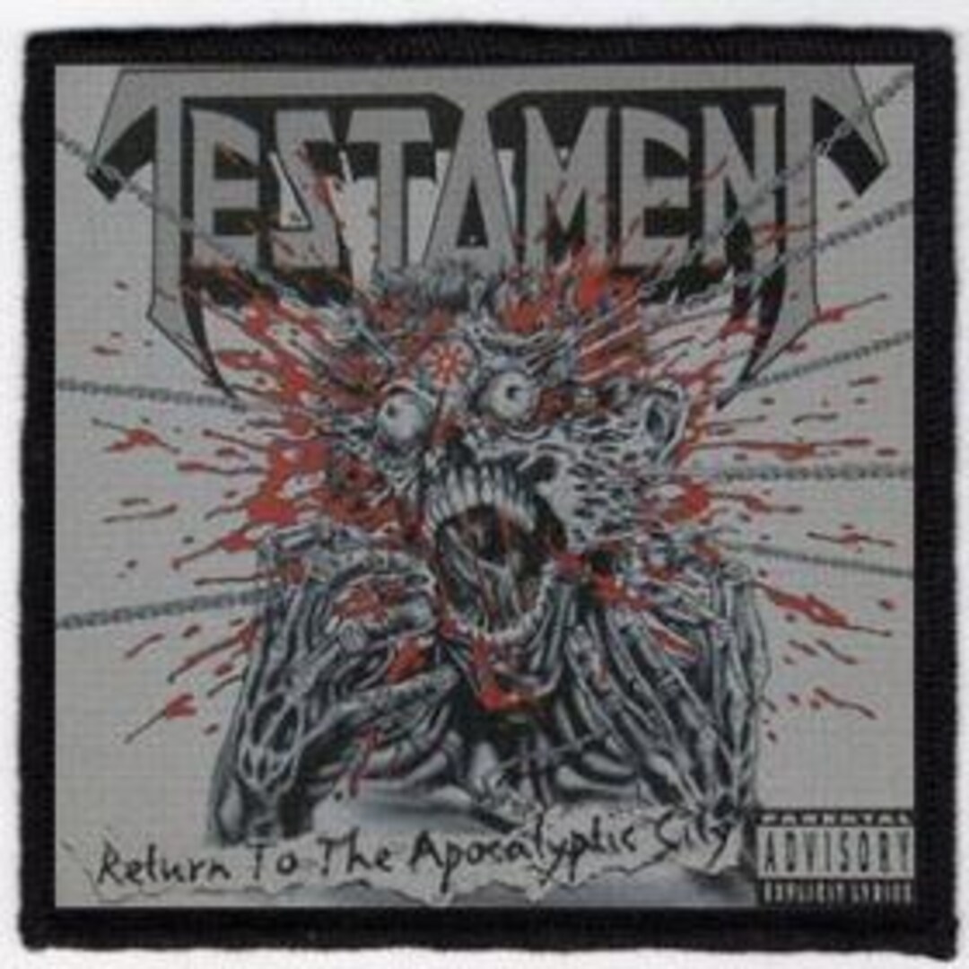 Testament 06 Sublimated Patch Badge Applique Iron On - Etsy
