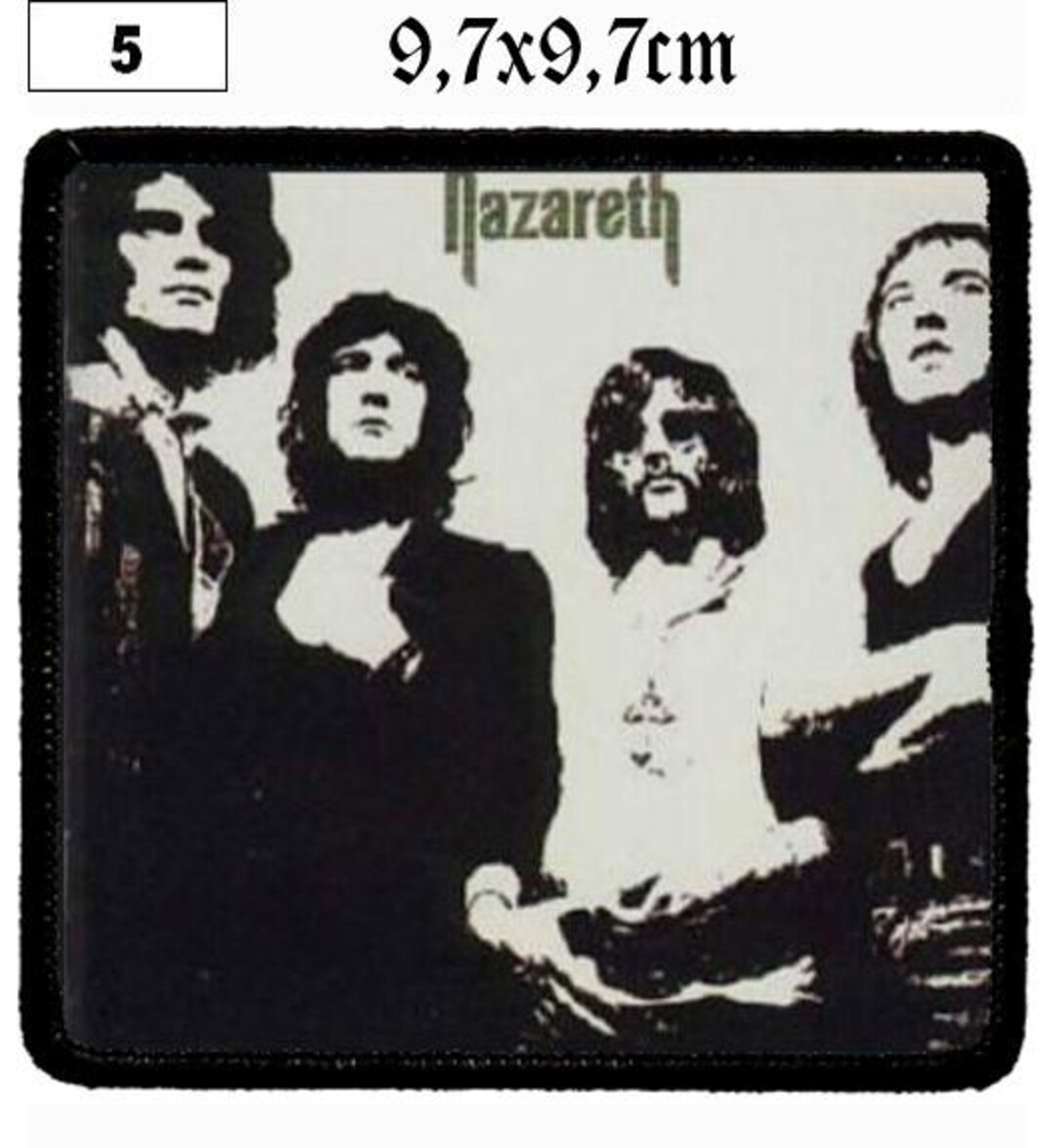 Nazareth Self Titled 05 Sublimated Patch Badge Applique Iron On - Etsy