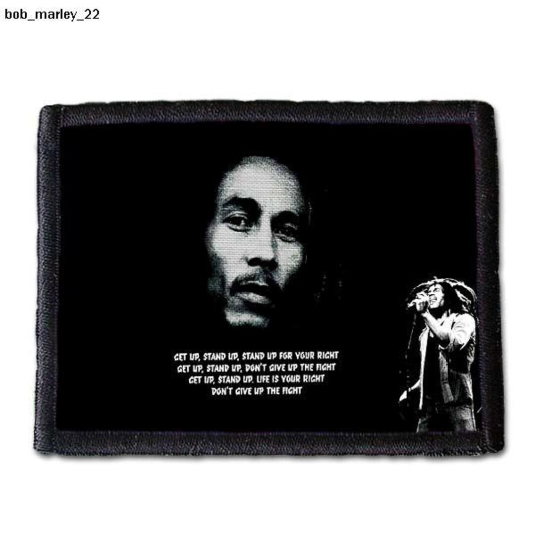 Bob Marley 23 Sublimated Patch Badge Applique Iron On - Etsy