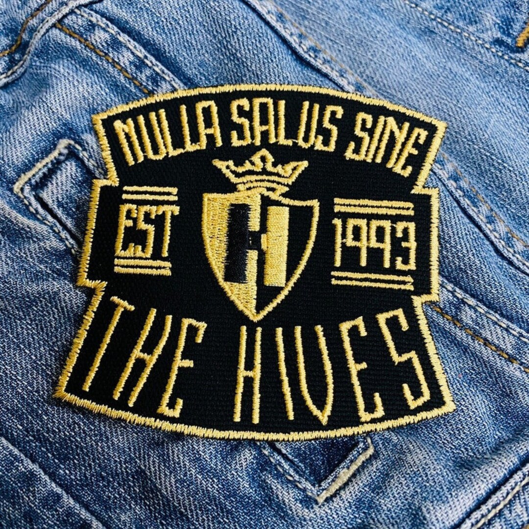 The Hives 3 Embroidered Patch Badge Applique Iron On - Etsy