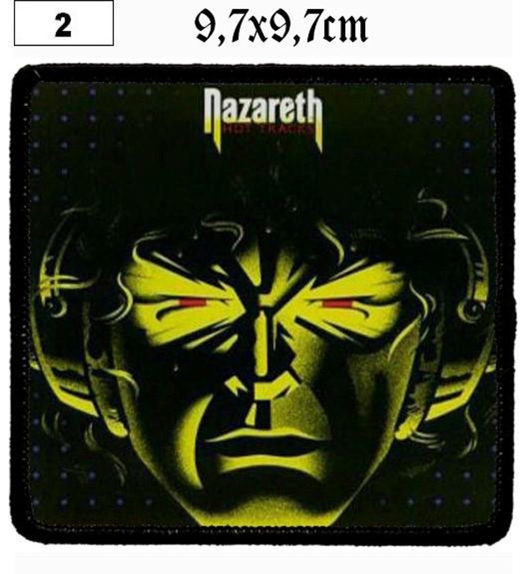 Nazareth Hot Tracks 02 Sublimated Patch Badge Applique Iron On - Etsy