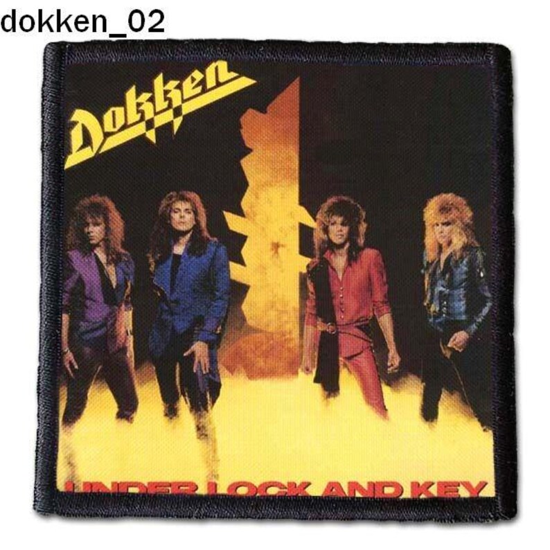 Dokken 03 Sublimated Patch Badge Applique Iron On - Etsy