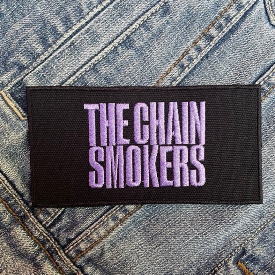The Chain Smokers Embroidered Patch Badge Applique Iron On - Etsy