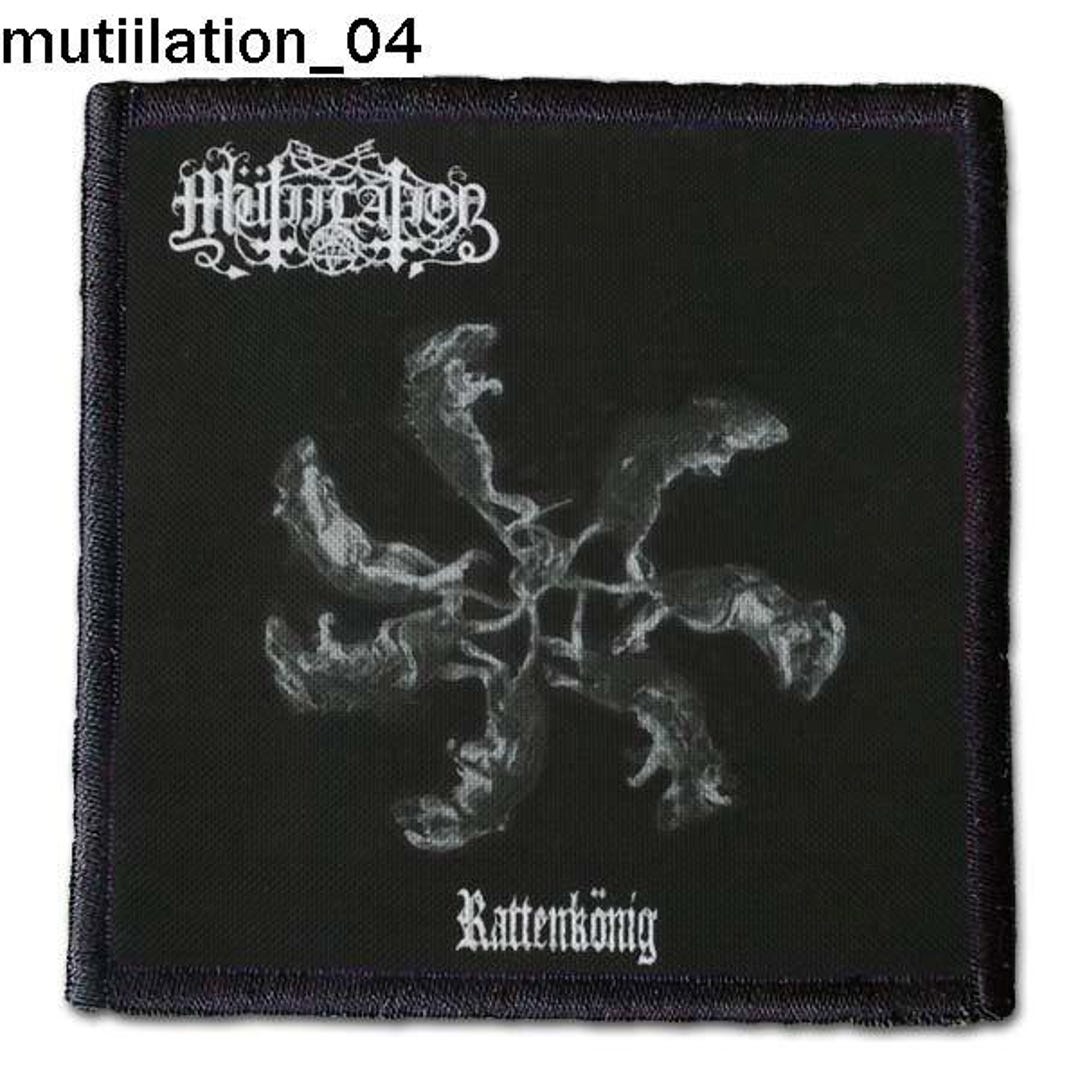 Mutiilation Logo 151375 1 535X40 Sublimated Patch Badge Applique Iron ...