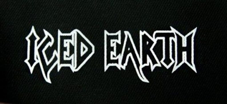 Iced Earth Aia Sublimated Patch Badge Applique Iron On - Etsy