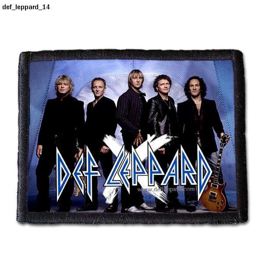 Def Leppard 15 Sublimated Patch Badge Applique Iron On - Etsy