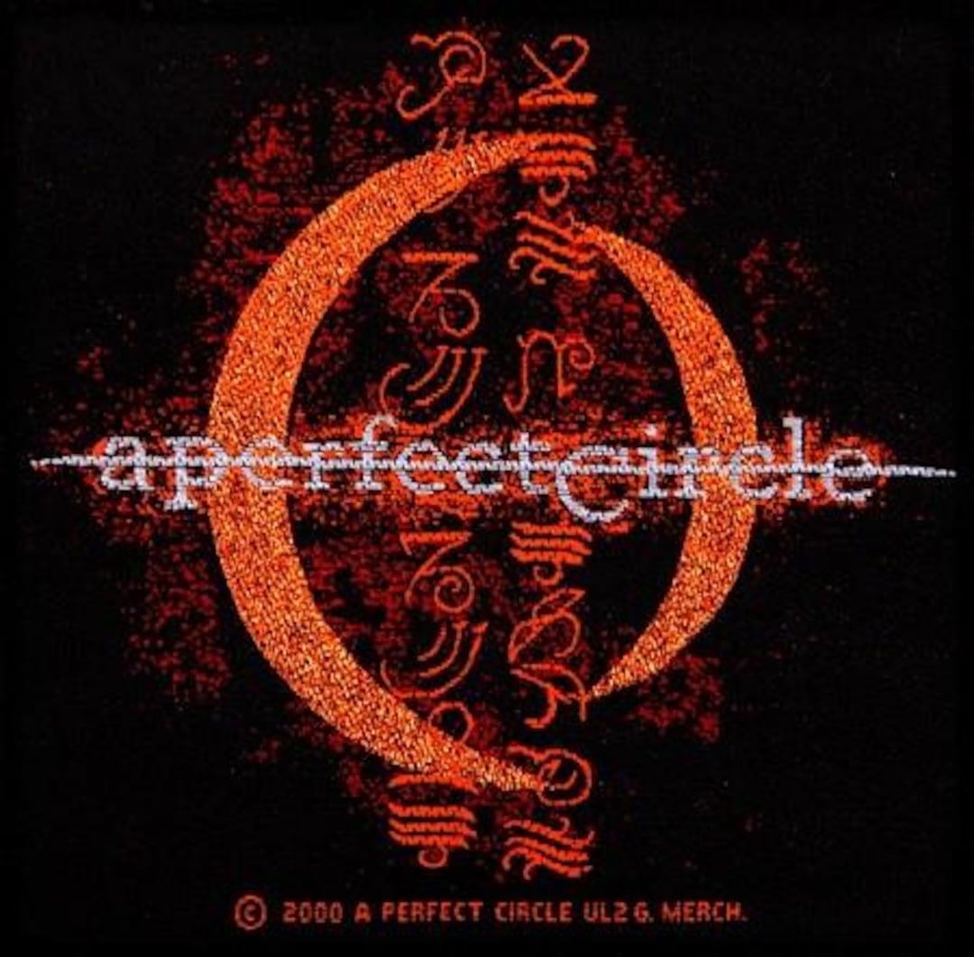 A Perfect Circle 03 Sublimated Patch Badge Applique Iron On - Etsy