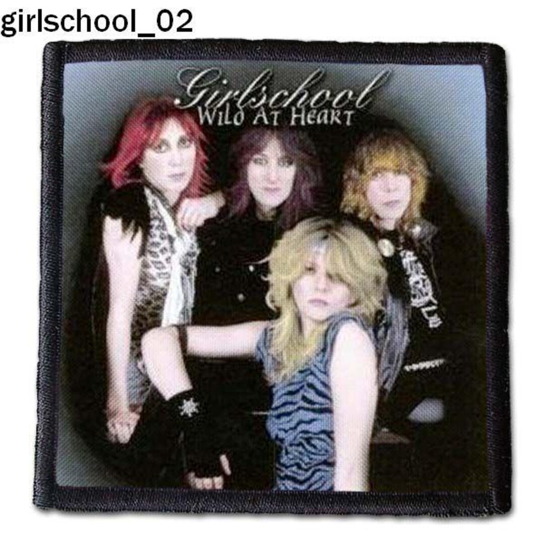 Girlschool 02 Sublimated Patch Badge Applique Iron On - Etsy