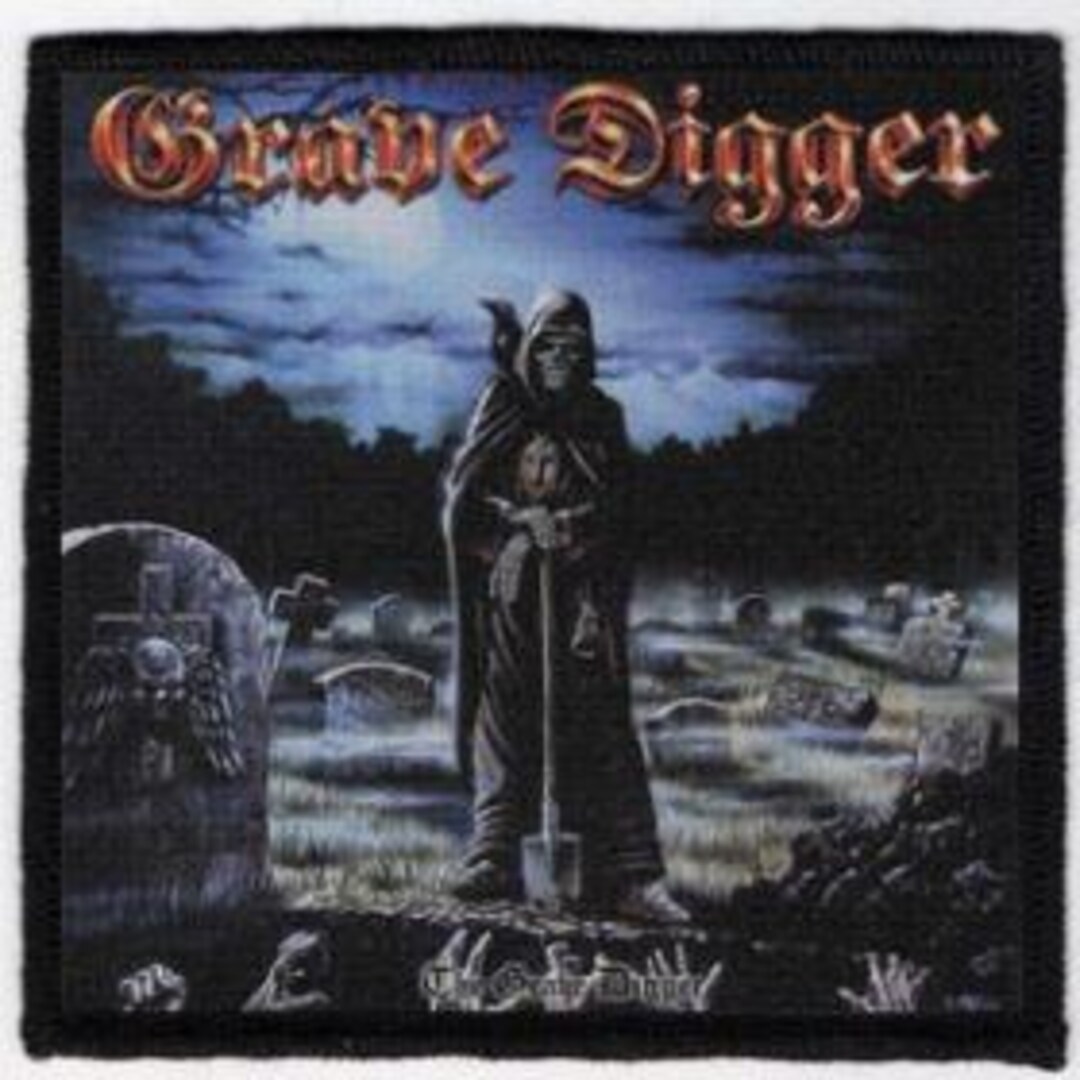 Grave Digger Hod Sublimated Patch Badge Applique Iron On - Etsy