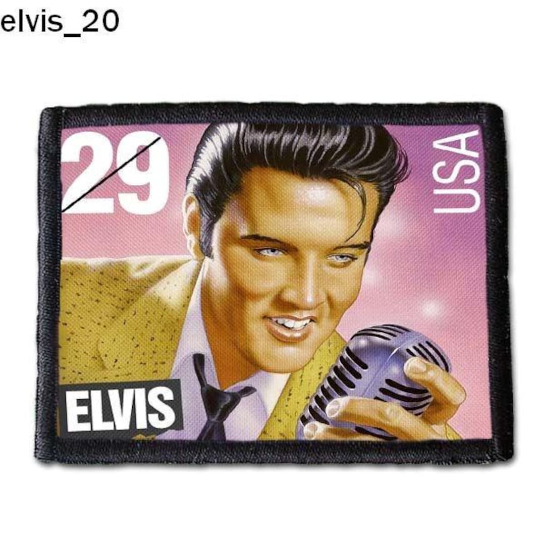 Elvis 20 Sublimated Patch Badge Applique Iron On - Etsy