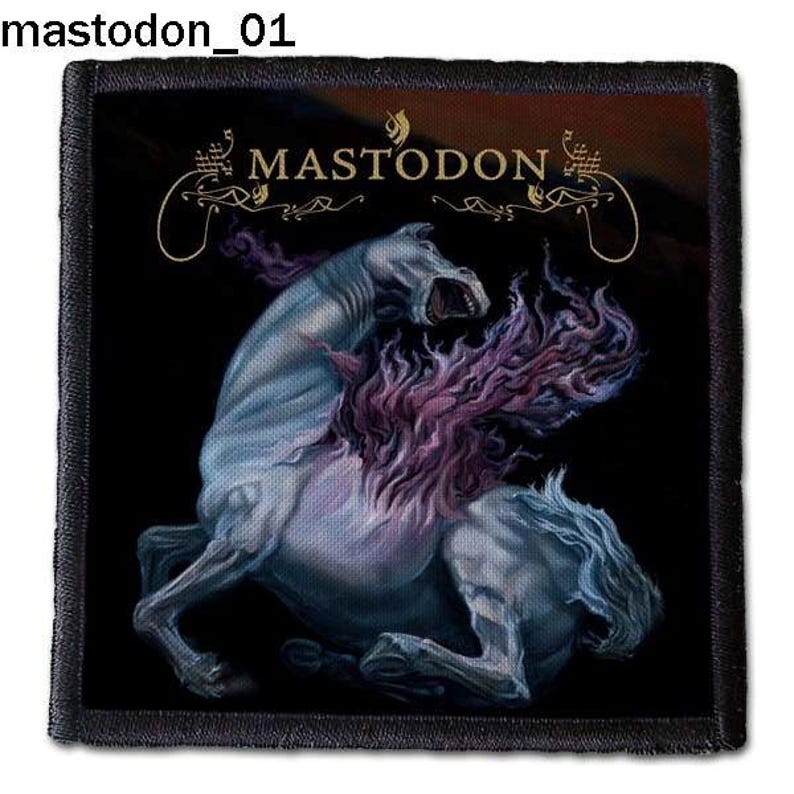 Mastodon Bm Sublimated Patch Badge Applique Iron On - Etsy