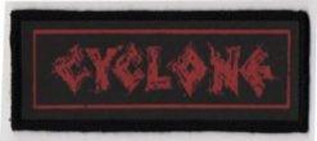 Cyclone Logo 1 247X11 Sublimated Patch Badge Applique Iron On - Etsy