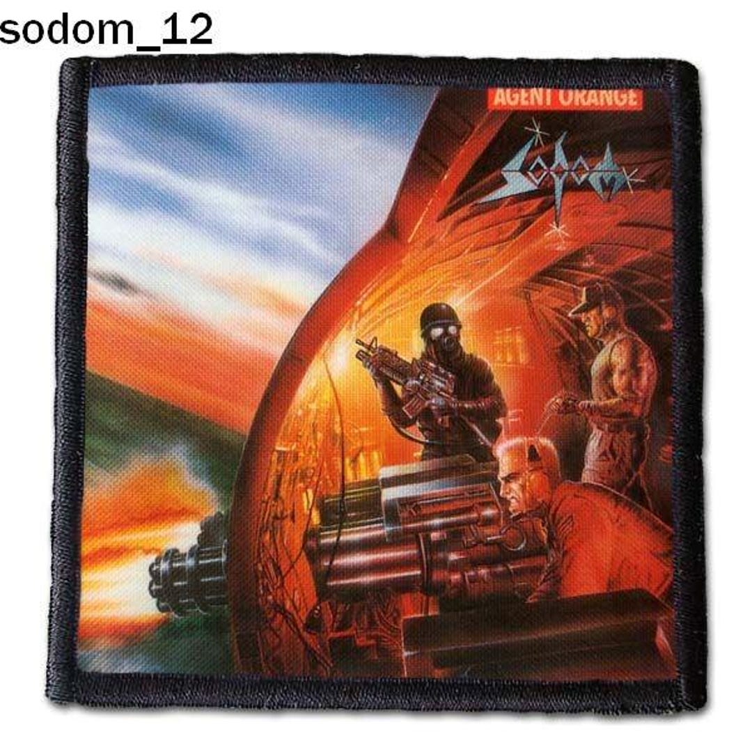 Sodom Tsitl Sublimated Patch Badge Applique Iron On - Etsy