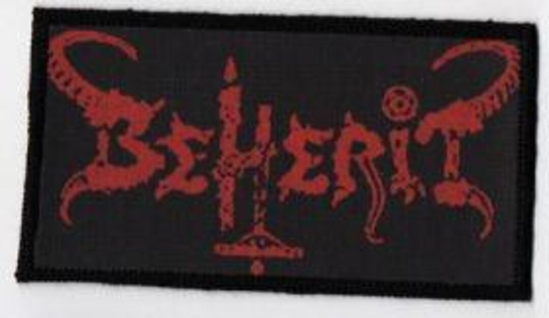 Beherit Logo Sublimated Patch Badge Applique Iron On - Etsy