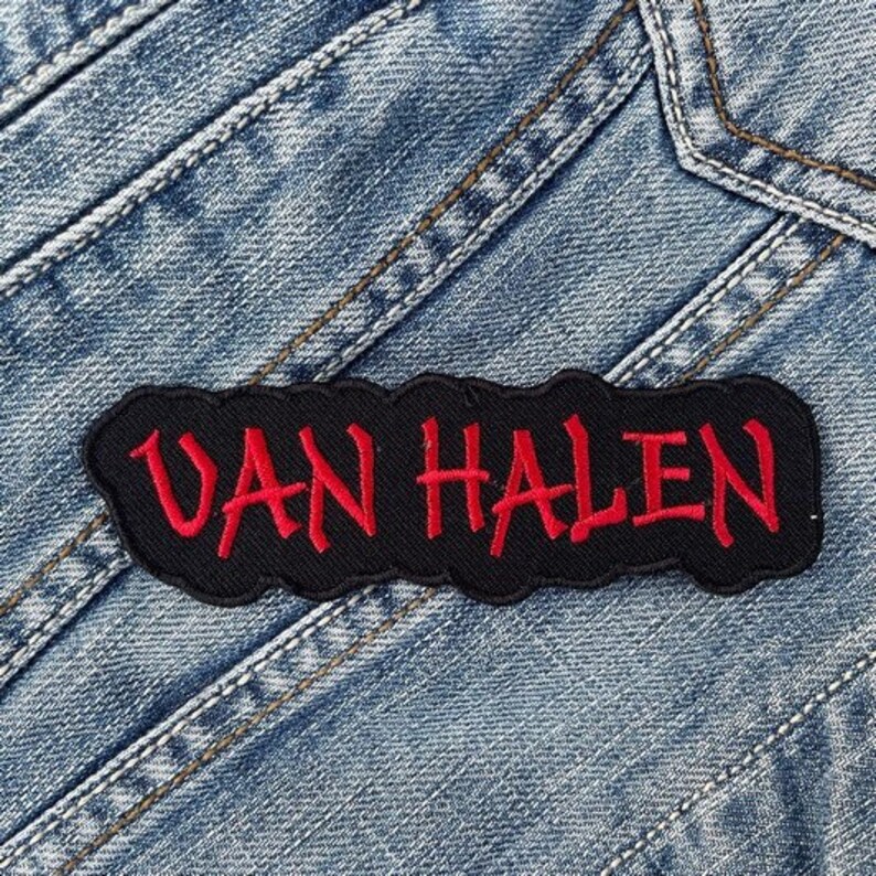 Van Halen 9 Embroidered Patch Badge Applique Iron On - Etsy