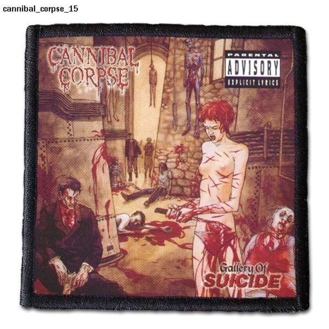 Cannibal Corpse Logo 102827 1 510X30 Sublimated Patch Badge Applique Iron On - Etsy