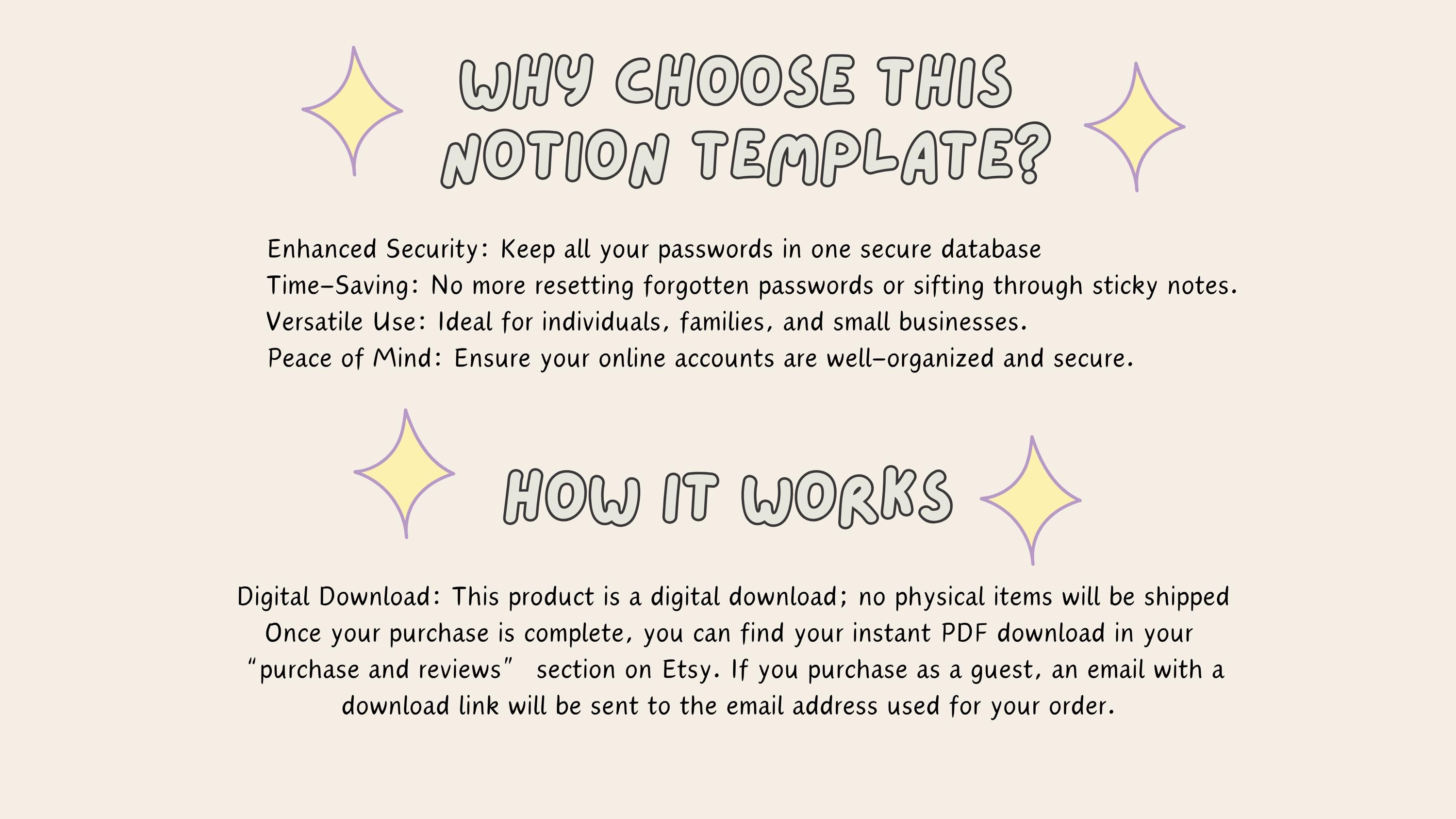 Ultimate Password Management Tracker for Notion - Digital Organization ...