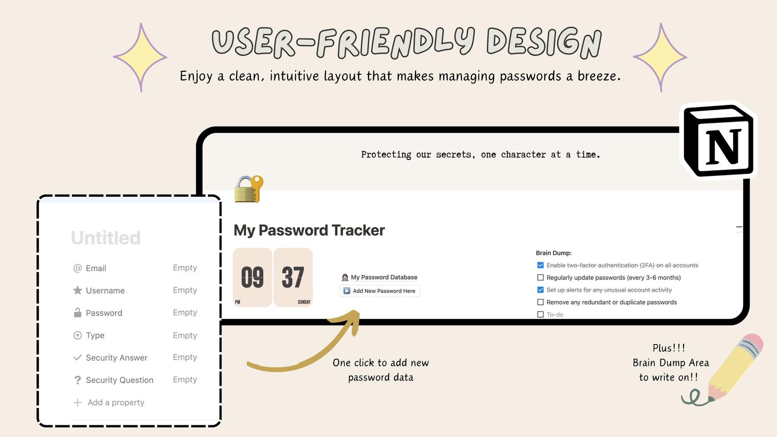 Ultimate Password Management Tracker for Notion - Digital Organization ...
