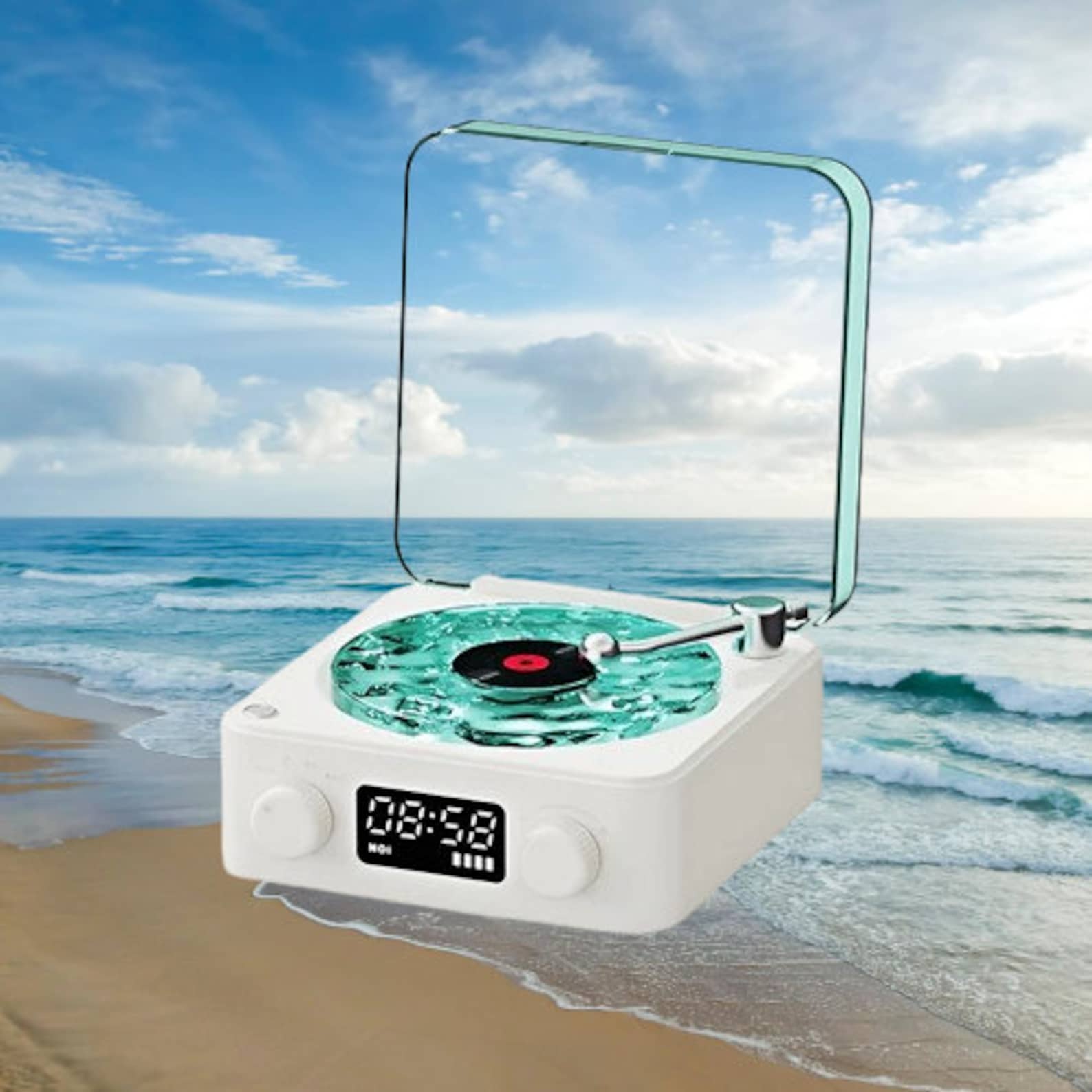 Aqua Vinyl, Aquavinyl Speaker, Waves Mini Speaker, Aqua Vinyl Waves ...