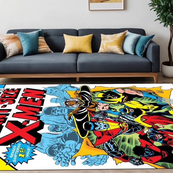 Cartoon Character Rug - Etsy