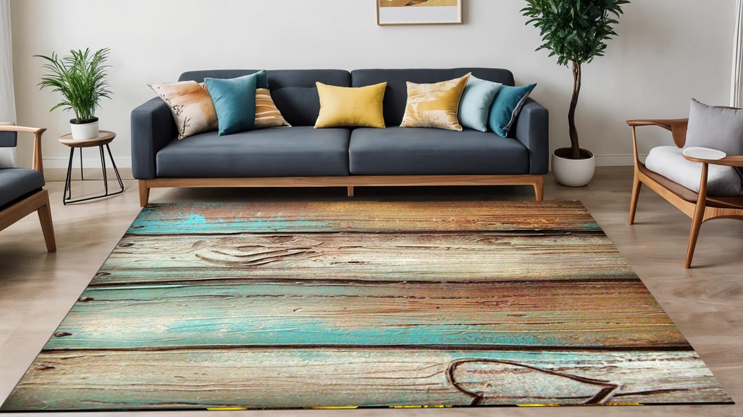 Wood Look Rug, Parquet Patterned Rug,floor Rug,best Model Rugs,rugs for ...