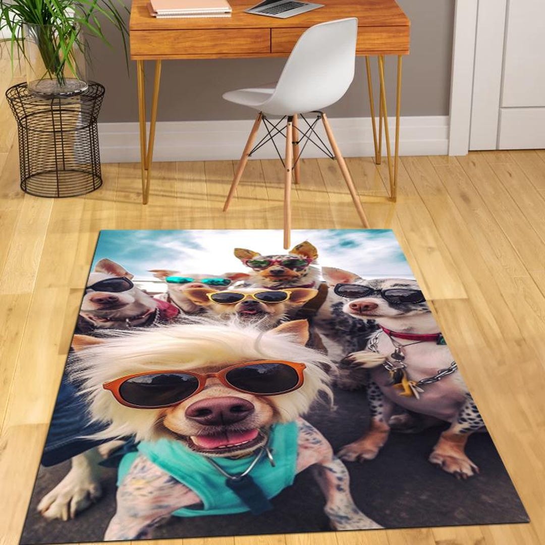 Animal Rug,dogs Rug,dogs Pattern Rug,sweet Dog ,cool Rug,creative Rugs ...
