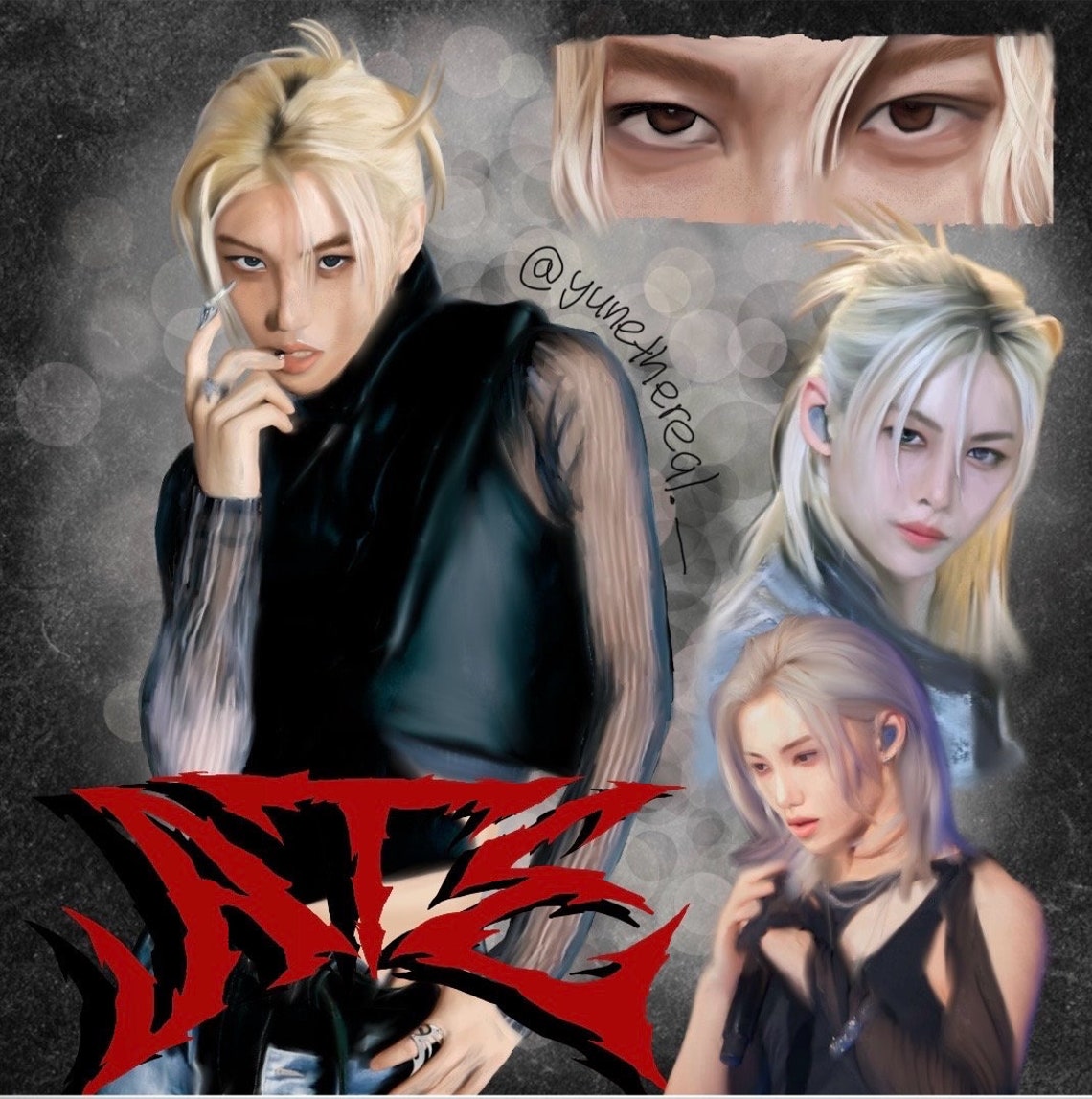 Straykids Felix Printable Fanart Digital Download Kpop Fanart Art ...